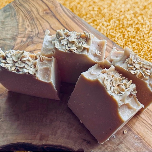 Handmade | Bath & Body | Goat Milk And Oats Natural Hand Soap | Poshmark